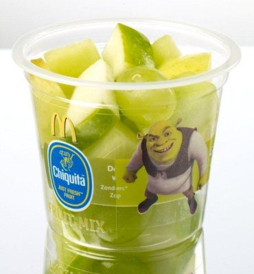 McDonald's stimuleert fruit eten met Shrek