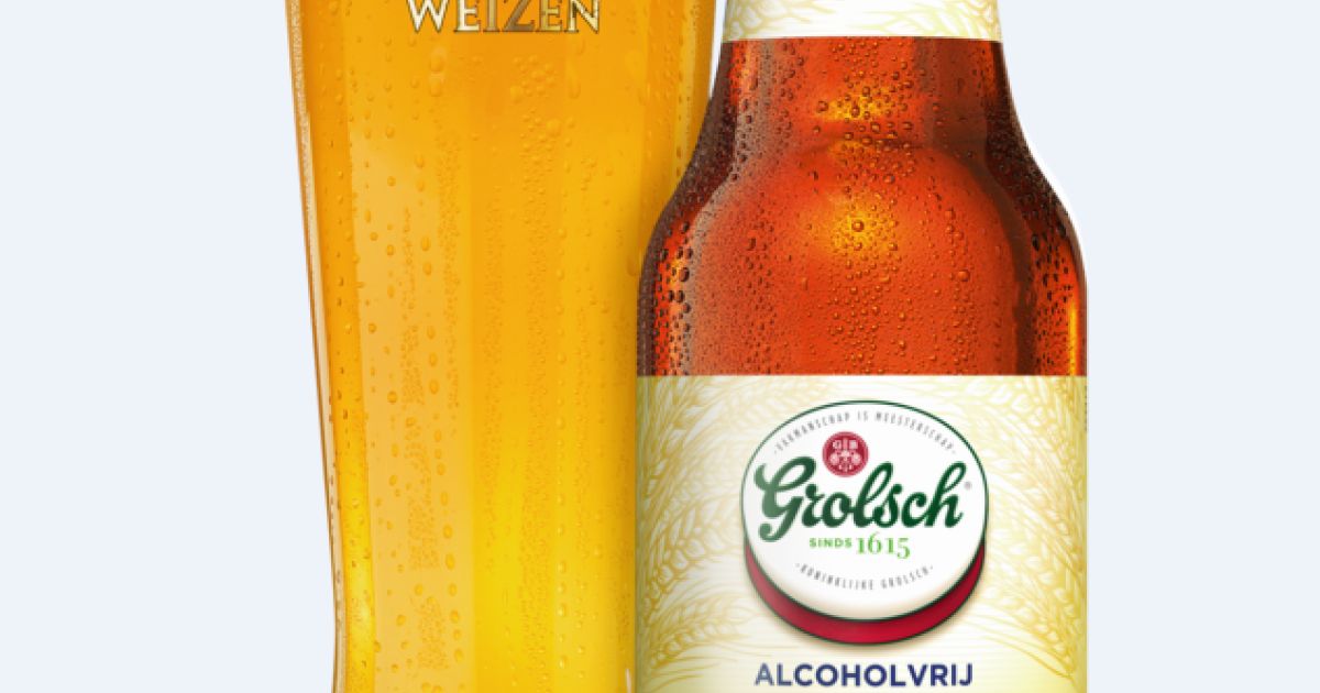 Grolsch introduceert Weizen 0.0%