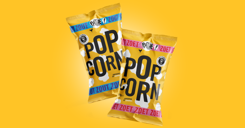 Pathé-popcorn nu ook bij Albert Heijn