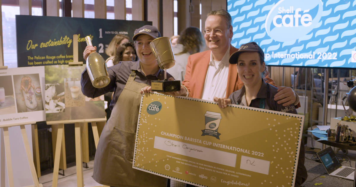 Nederlandse barista wint de Shell Barista Cup International 2022