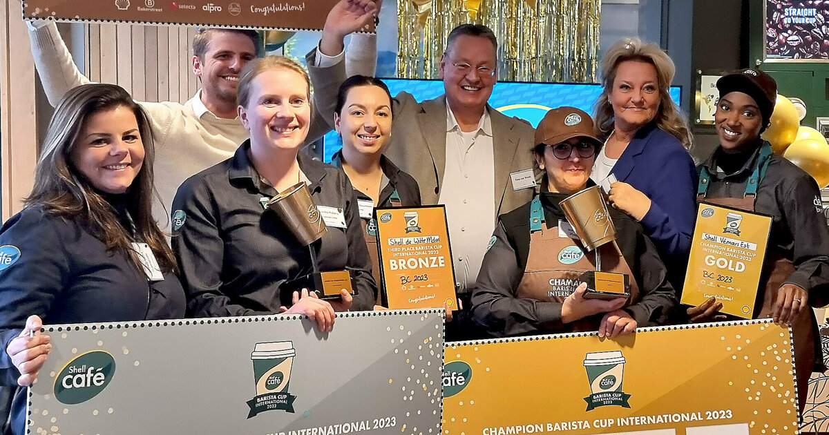 Frans tankstation wint Shell Barista Cup International